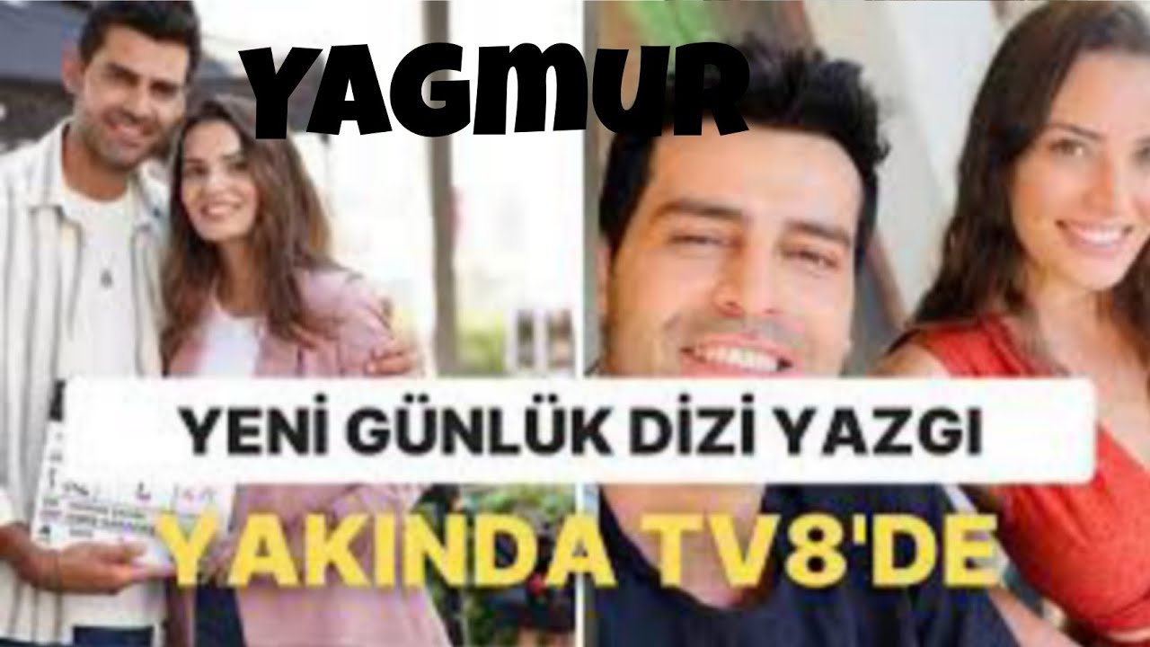Yagmur Ozturk with Erkan meric Yeni Gunluk Dizi Yazgi | Turkish ...