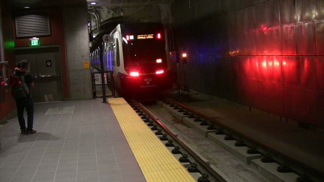 Sound Transit Link Line 1 to Northgate - YouTube
