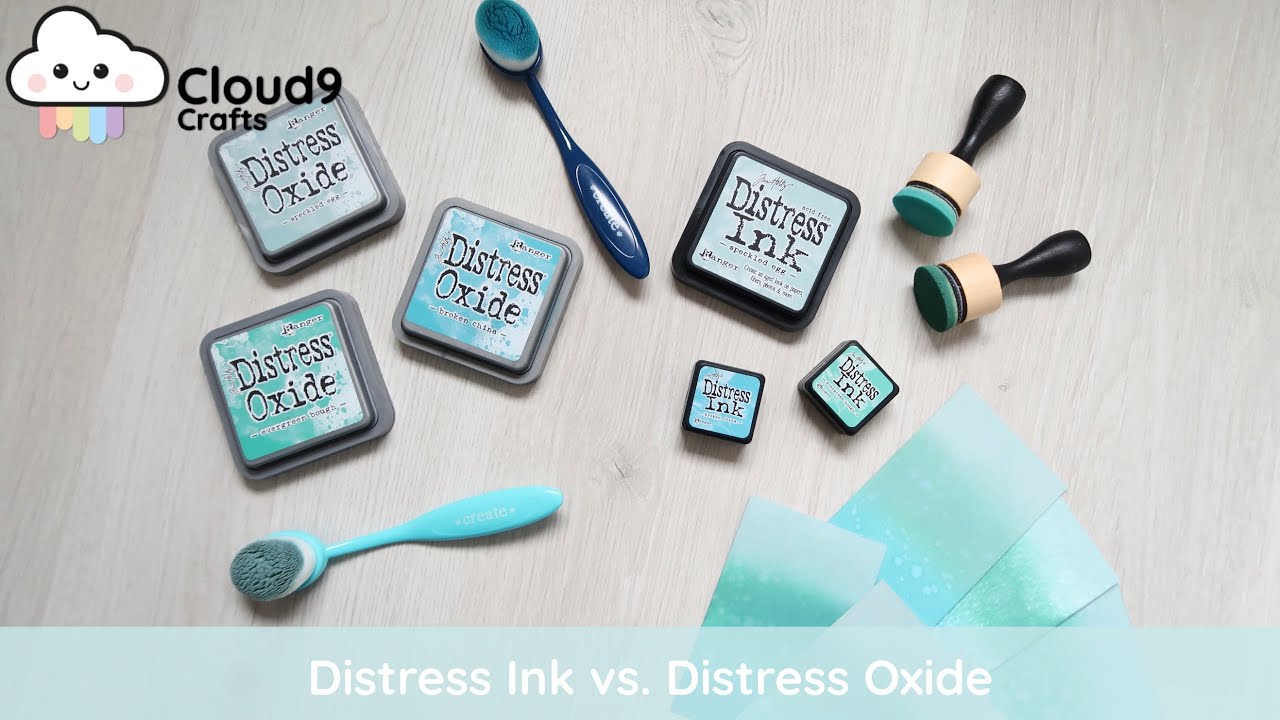 Distress Ink vs. Distress Oxide: Storage, Paper, Blending Tools & MORE ...