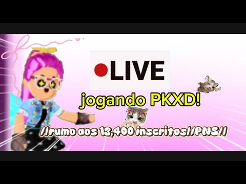 ♡PANS GAMES XD//live //jogando PKXD com vcs PNS!🔴💟