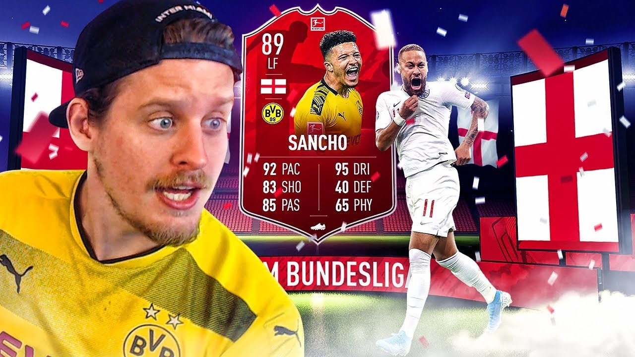 THE ENGLISH NEYMAR?! 89 PLAYER OF THE MONTH SANCHO PLAYER REVIEW! FIFA ...