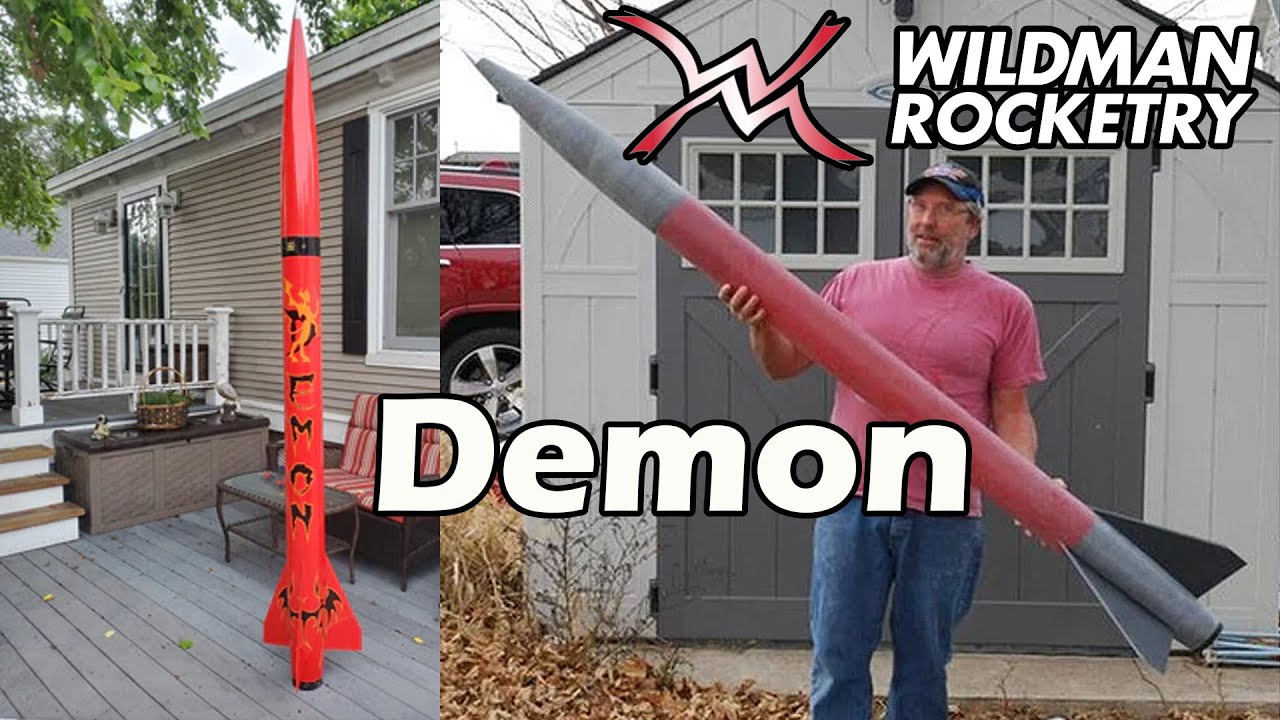 Wildman Demon Build Instructions | How to Build A High Power Rocket Kit ...