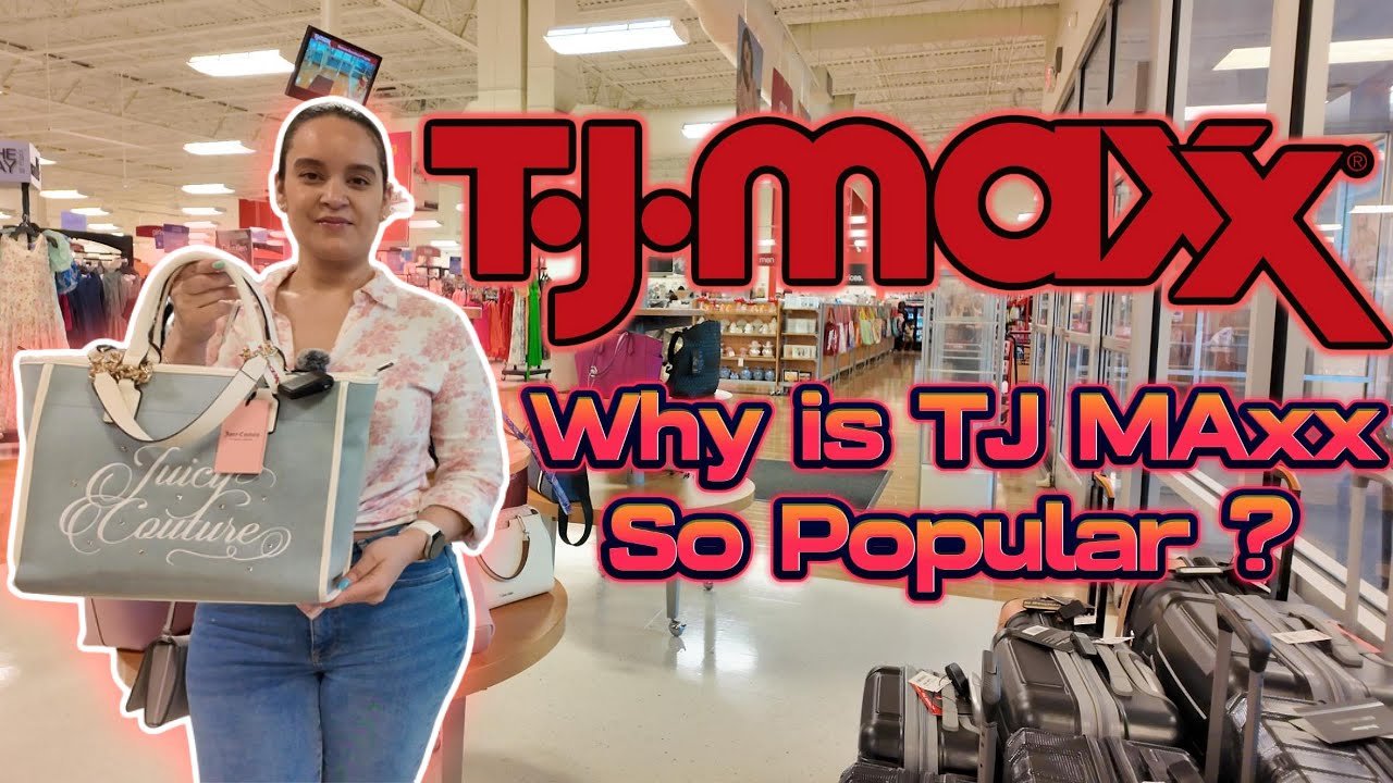 why is TJ MAXX so Popular ? - YouTube