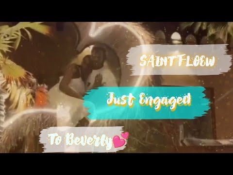 Love 💕 blooms in the air Saintfloew Just engaged - YouTube