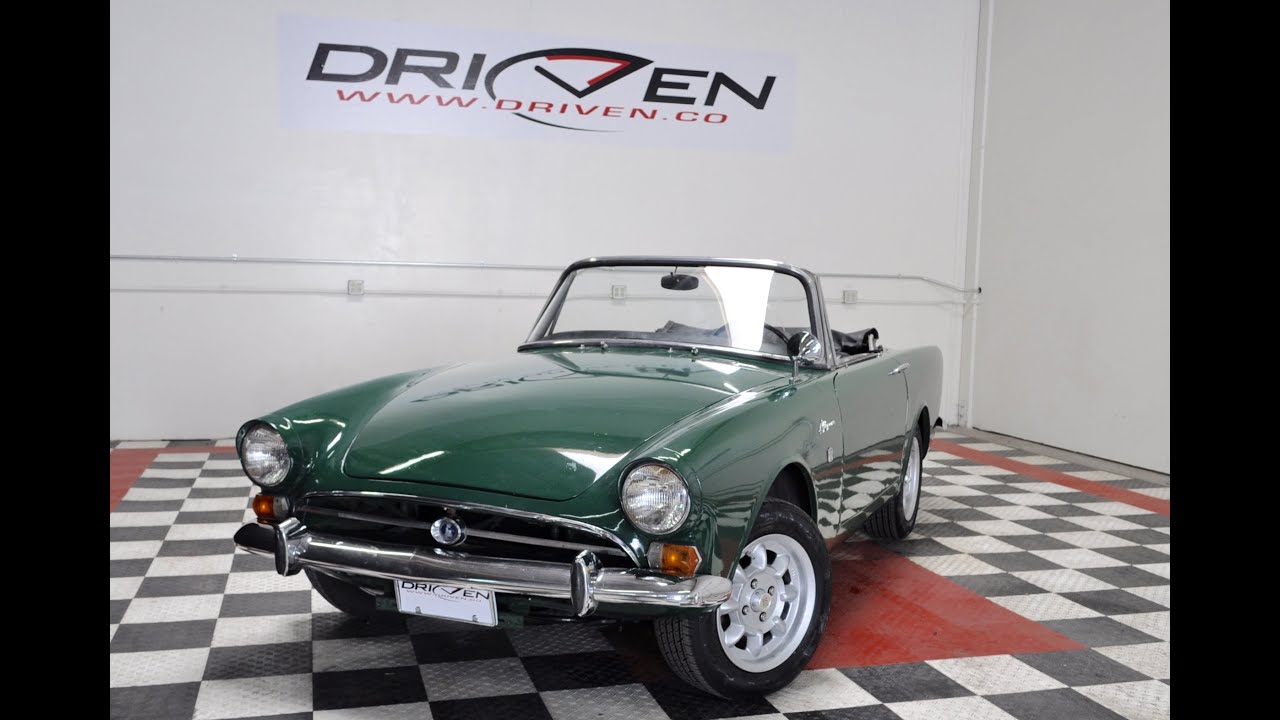 SOLD, Thank You! Sunbeam Alpine British Racing Green in So Cal - YouTube