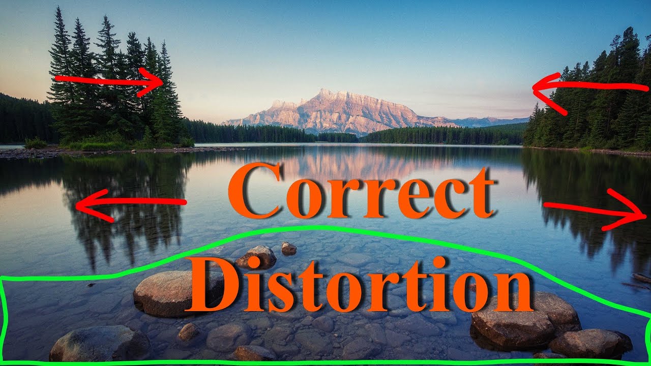 Wide Angle DISTORTION CORRECTION: How to CORRECT in PHOTOSHOP - YouTube