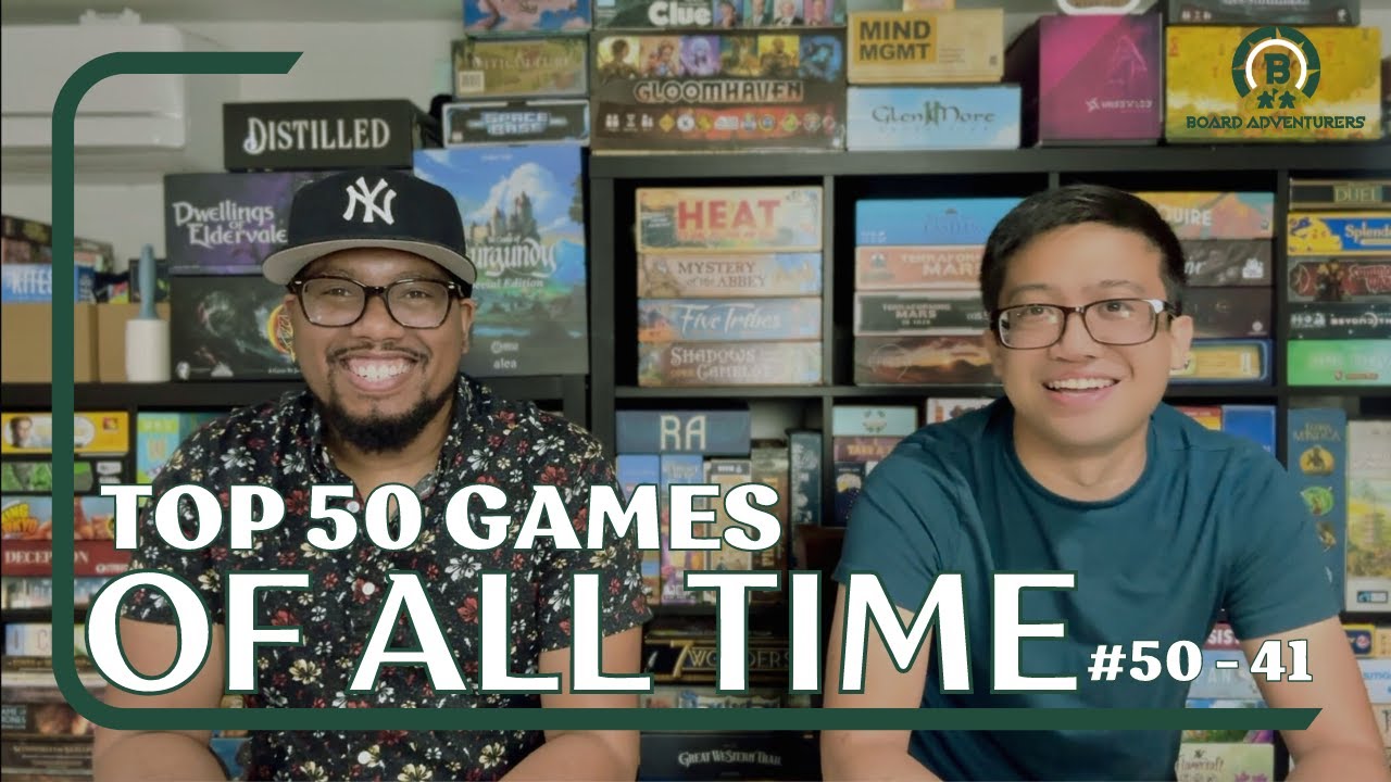 Top 50 Board Games of All Time (#50 - 41) - YouTube