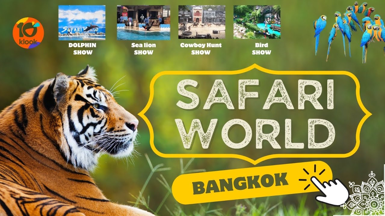 SAFARI WORLD BANGKOK FULL TOUR | KLOOK - YouTube