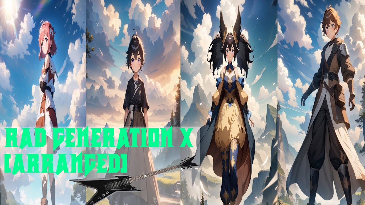 Rad Generation X (Arr.)🆒 80's Japanese Synthwave | Arc Kaiser - アーク・カイザー