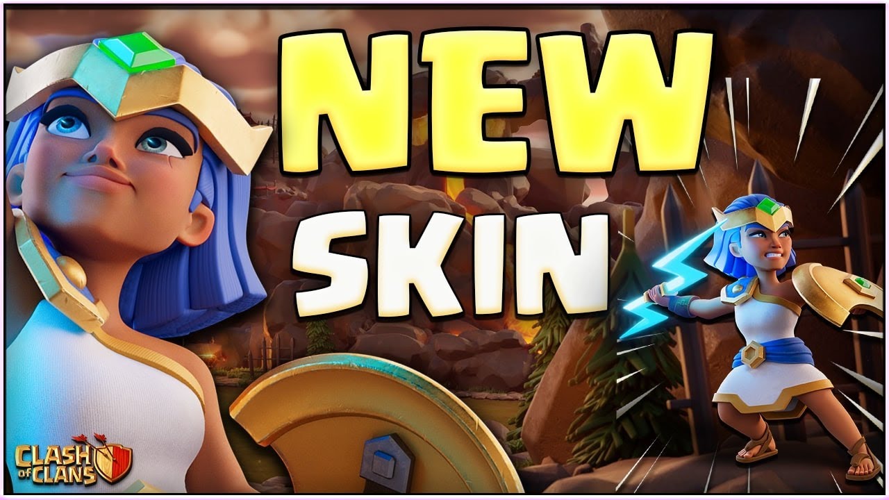 GLADIATOR ROYAL CHAMPION |NEW Royal Champion Skin in Clash of Clans ...