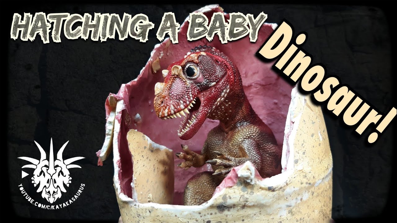 Hatching a baby Dinosaur from Kayakasaurus!!! - YouTube