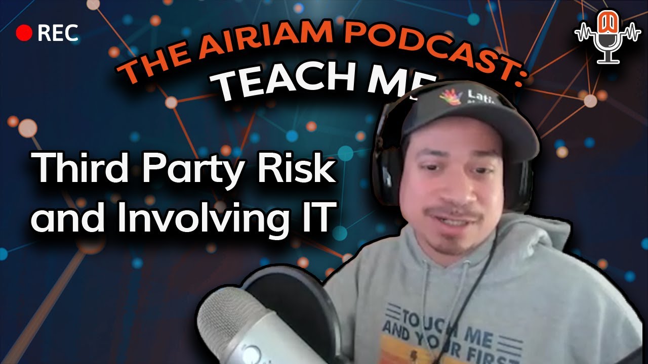 Teach Me - Third Party Risk and Involving IT | Mackenzie Boyer - YouTube