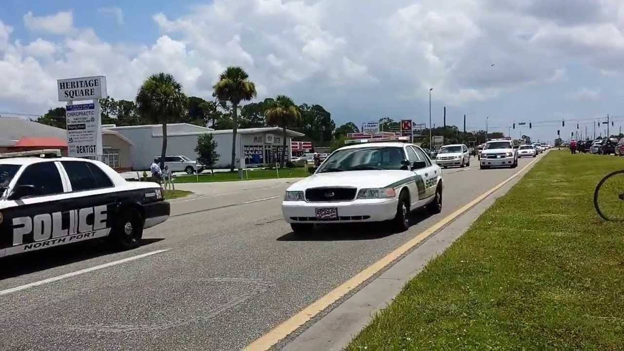 Sergeant Mike Wilson Officer Processional - YouTube