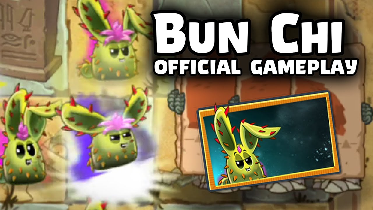 Bun Chi (Water Rabbit) Official Gameplay | Plants vs Zombies 2 10.2.1 ...