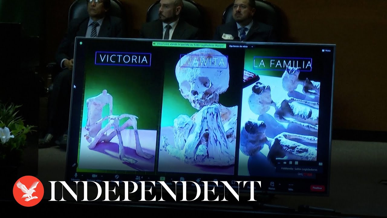 'Alien' video shown to Mexican politicians as journalist claims 'non ...