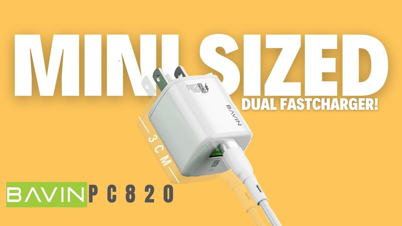 A Mini size Dual Fast Charger that you need! Detailed Review of BAVIN ...