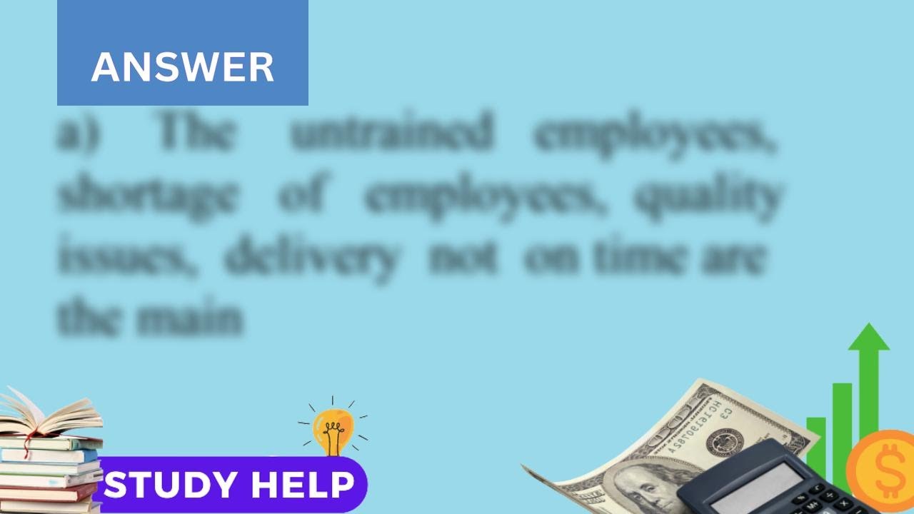 Mini Case Study The Back to School Crunch at Global Green Books ...