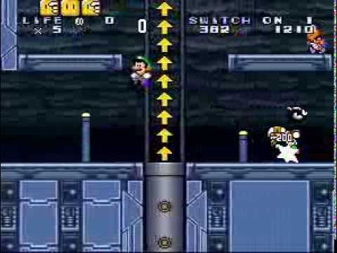 SMW Custom Level - Sky Level At Night Theme'd - YouTube