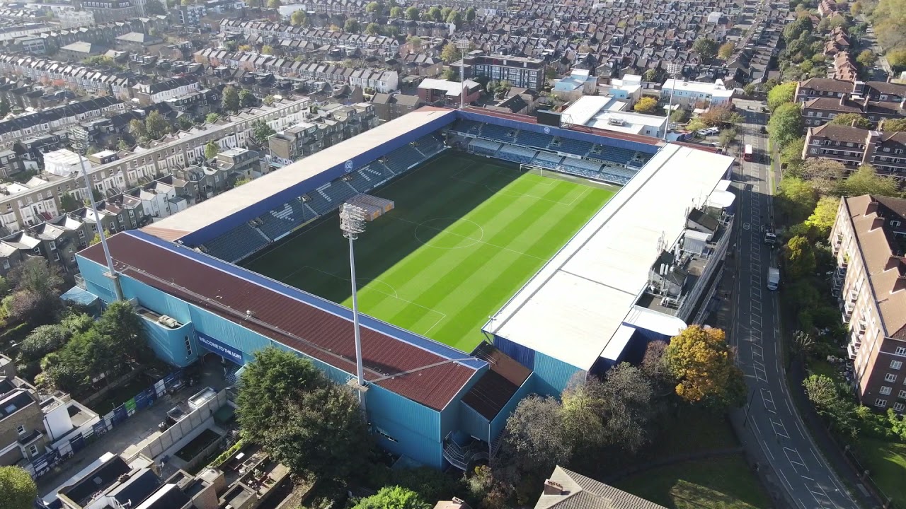 QUEENS PARK RANGERS FOOTBALL STADIUM | LOFTUS ROAD 4K DRONE FOOTAGE HD ...