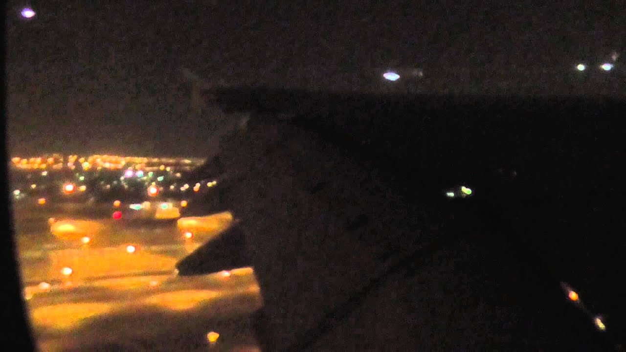 FLIGHT : Night Landing in DXB - Emirates A380 - YouTube