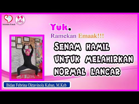 Senam Hamil Untuk Melahirkan Normal Lancar