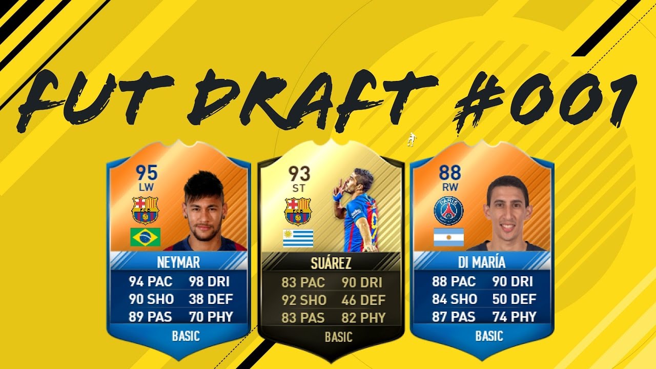 FIFA 17 | FUT DRAFT #001 - YouTube