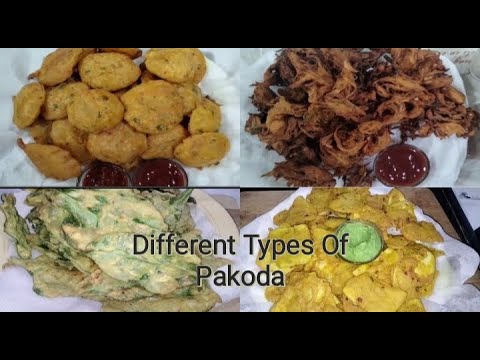 Different types of Pakodas | Video by Asha Mastan | Yummy Recipes ...
