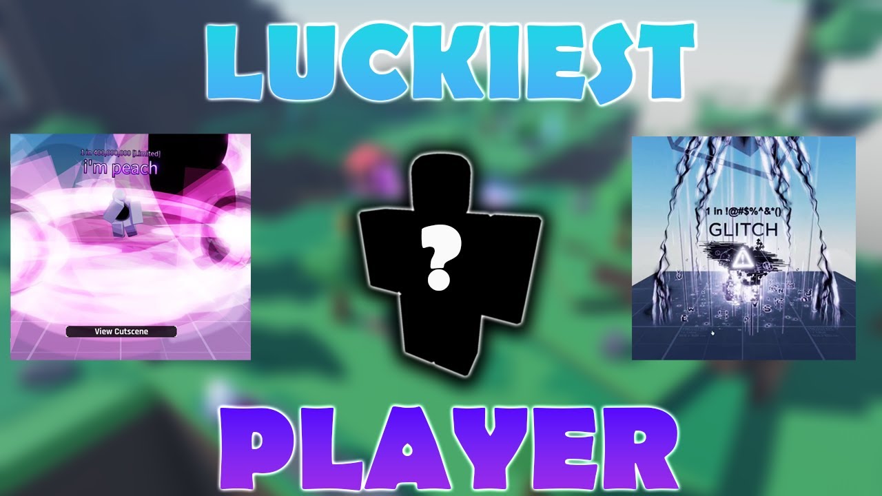 THIS Is THE MOST LUCKIEST PLAYER In SOLS RNG... - YouTube