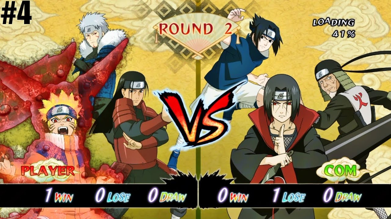 Naruto Vs Itachi Sasuke 3rd Hokage Full Fight Seen #4 - YouTube