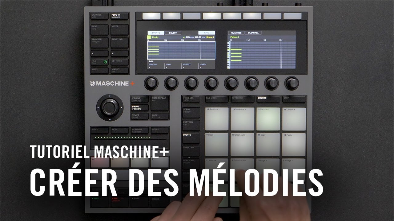 Crée des mélodies avec MASCHINE+ (Expansion Neo Boogie) | Native ...