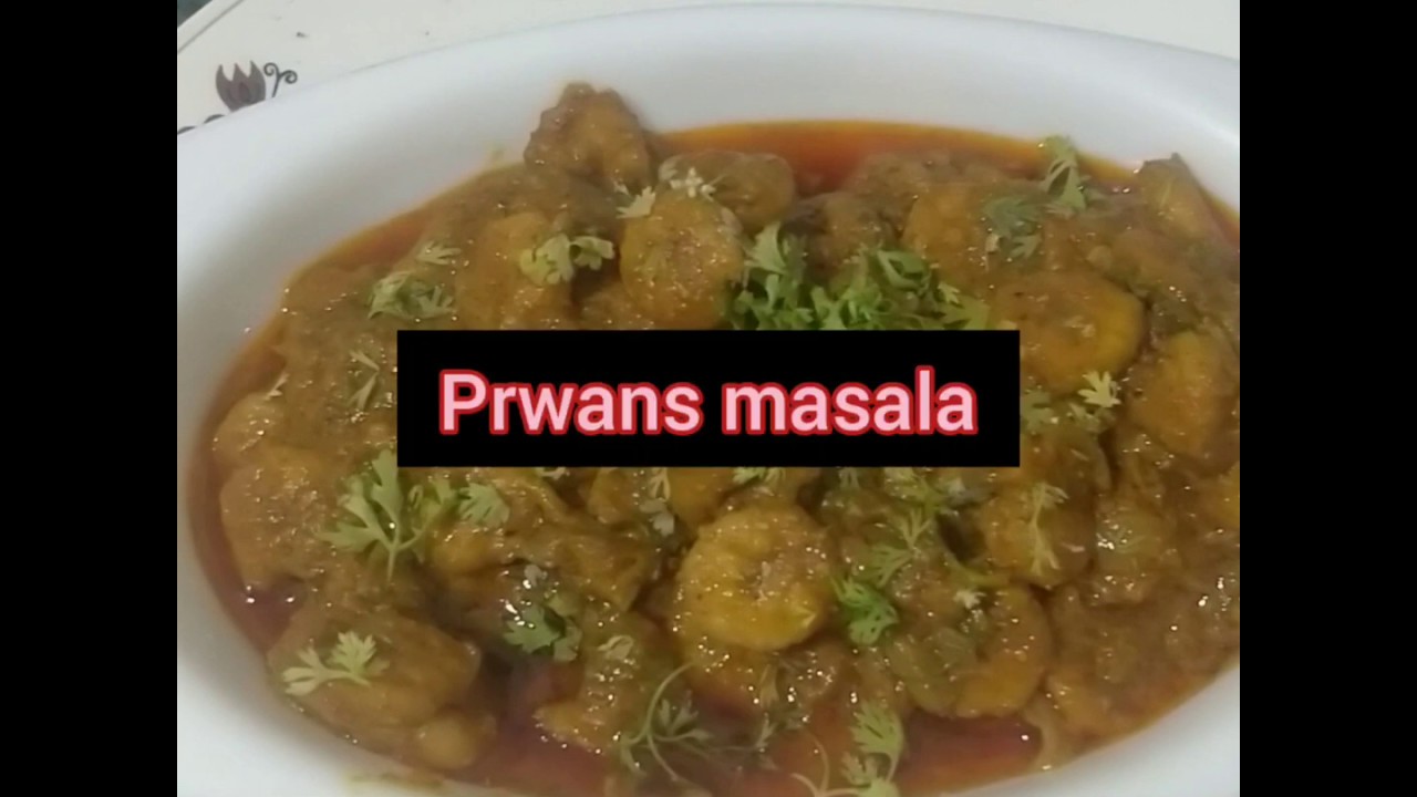 Prawns|Prawns masala recipe - YouTube