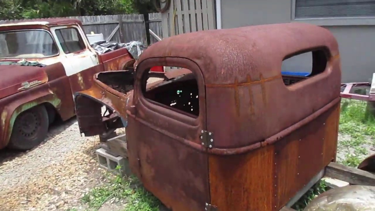 1946 Chevy Rat Rod fender sectioning how to video # 2 - YouTube