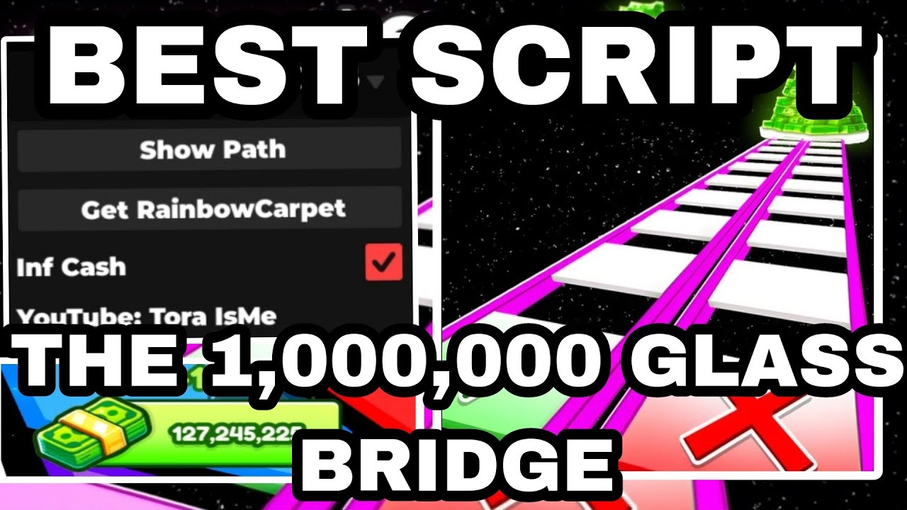 *BEST* Roblox The 1,000,000 Glass Bridge | SHOW PATH | INF CASH | GET ...