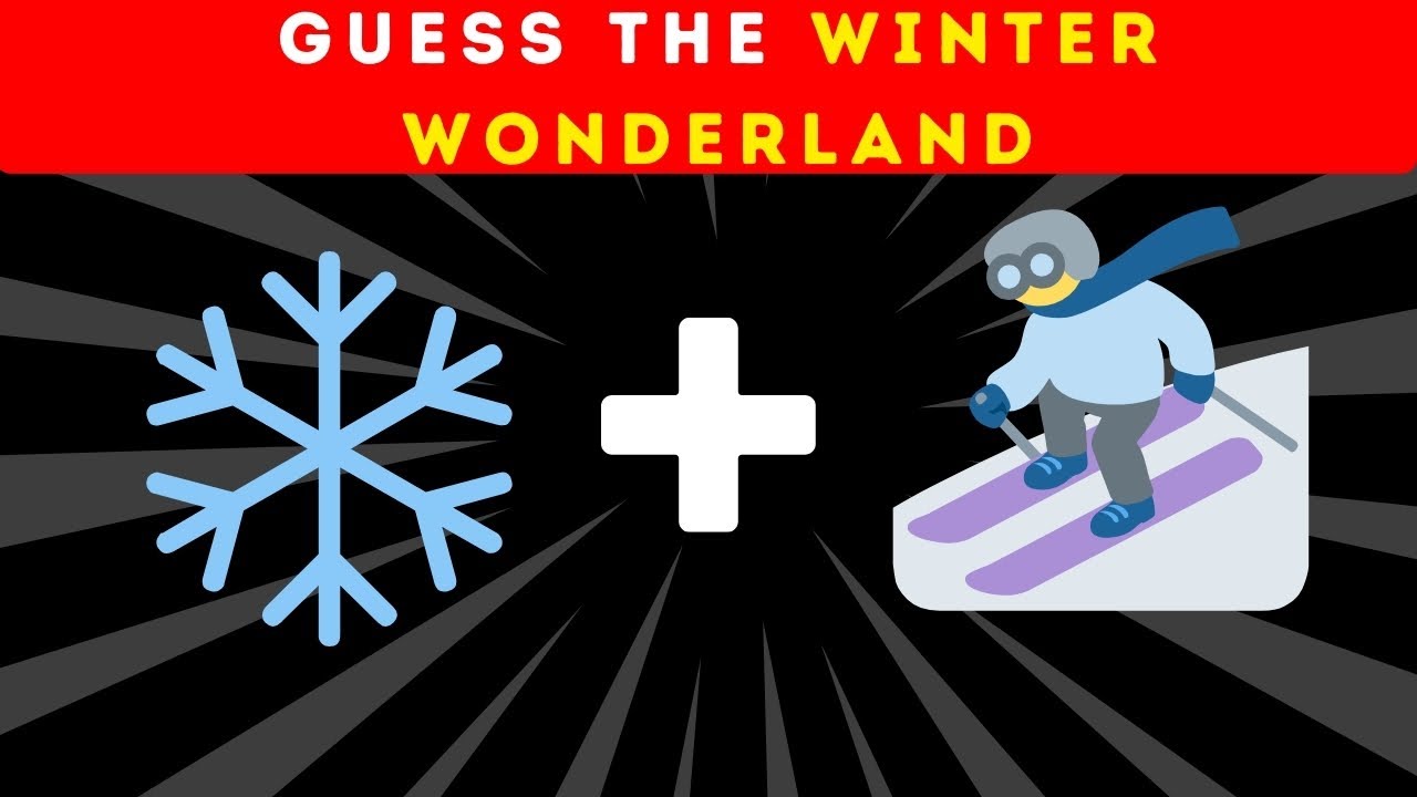 Guess The Winter Wonderland emoji quizzes - YouTube