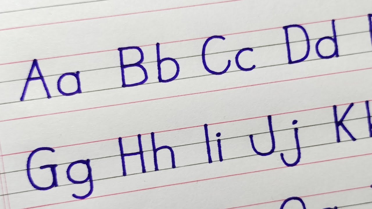 How to Write Alphabet for Kids ||Learn Alphabet abcd for kids ...