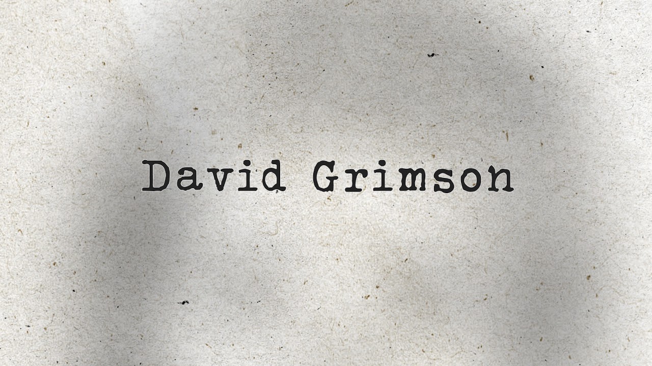 David Grimson Live Stream - YouTube