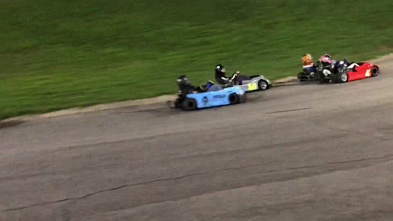 July 10, 2020 Jasper Speedway Predator Kart Feature Race Start. Winner ...