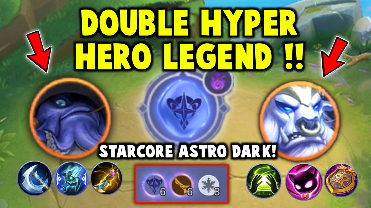DOUBLE HYPER HERO LEGEND !! COMBO 6 ASTRO 6 GUNNER 3 NV MAGIC CHESS ...