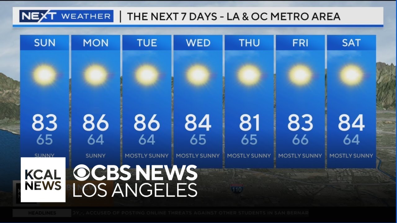 Alex Biston's Morning Weather (Aug. 25) - YouTube