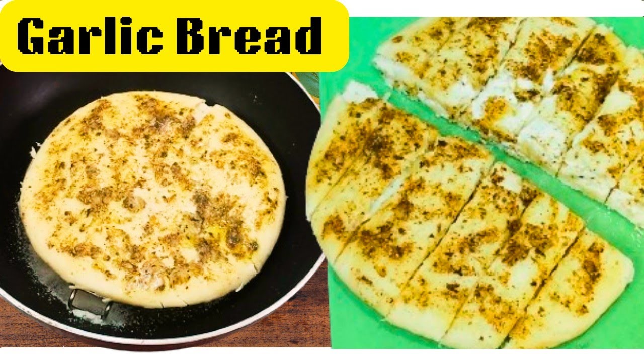 Cheesy Garlic Bread Without Oven | Perfect Homemade Garlic Bread Recipe ...