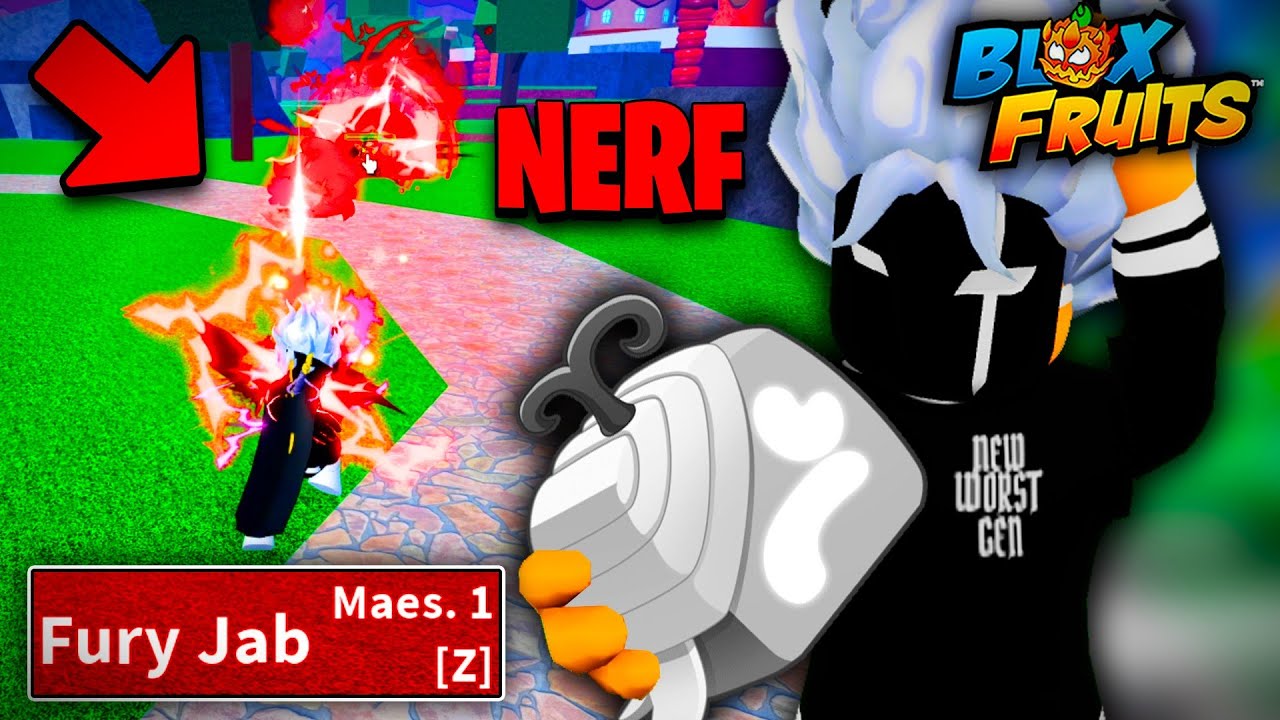 El NERF que DESTRUYÓ el FARMEO de la Pain Rework en Blox Fruits🤕 - YouTube