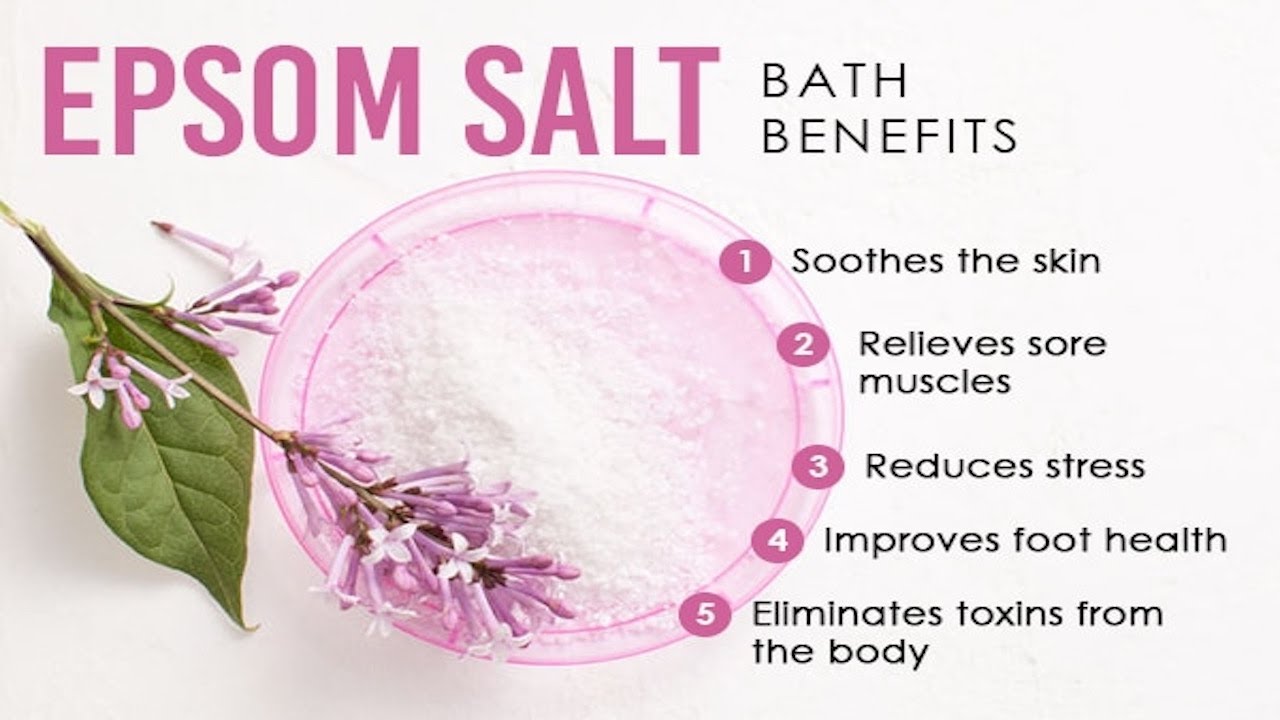 8 Uses For Epsom Salt That Everyone Should Know About! - YouTube