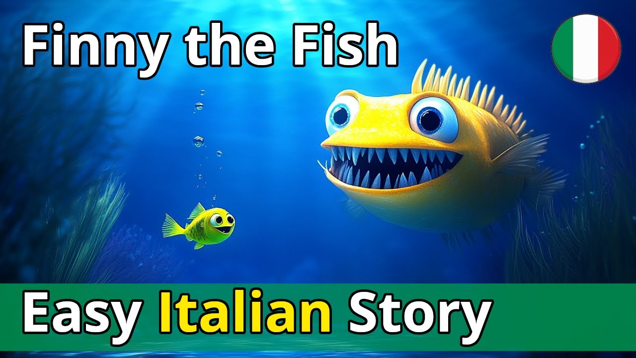 Learn Italian With Short Stories: Finny the Fish - YouTube
