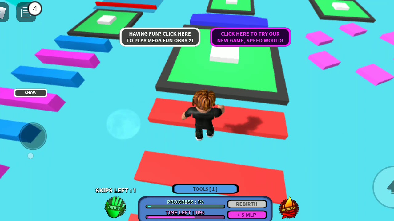 Tower of hell the mega fun obby - YouTube