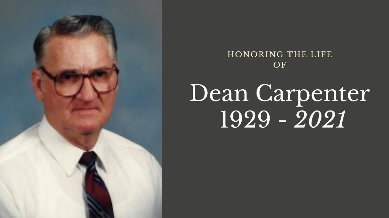 Dean Carpenter Funeral Service - YouTube