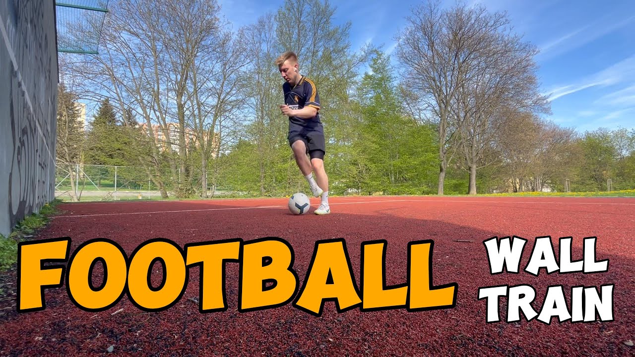 5 FOOTBALL EXERCISES WITH A WALL | BEGGINERS LEVEL | SOCCER ASMR | PART ...