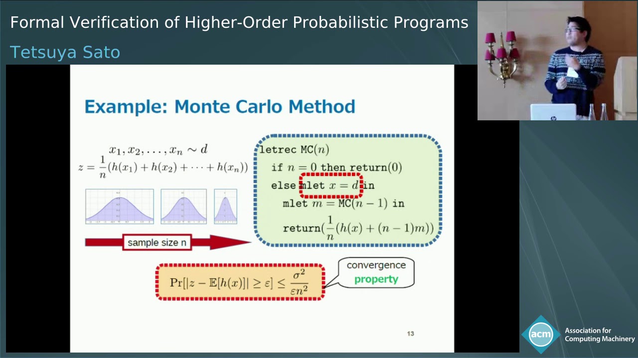 Formal Verification of Higher-Order Probabilistic Programs - YouTube