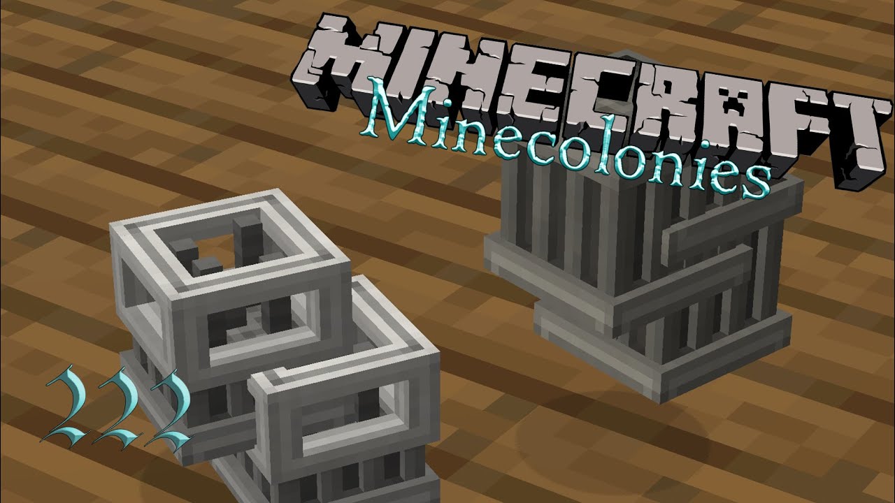 Just crafting stuff for a generator in MineColonies Ep222 - YouTube