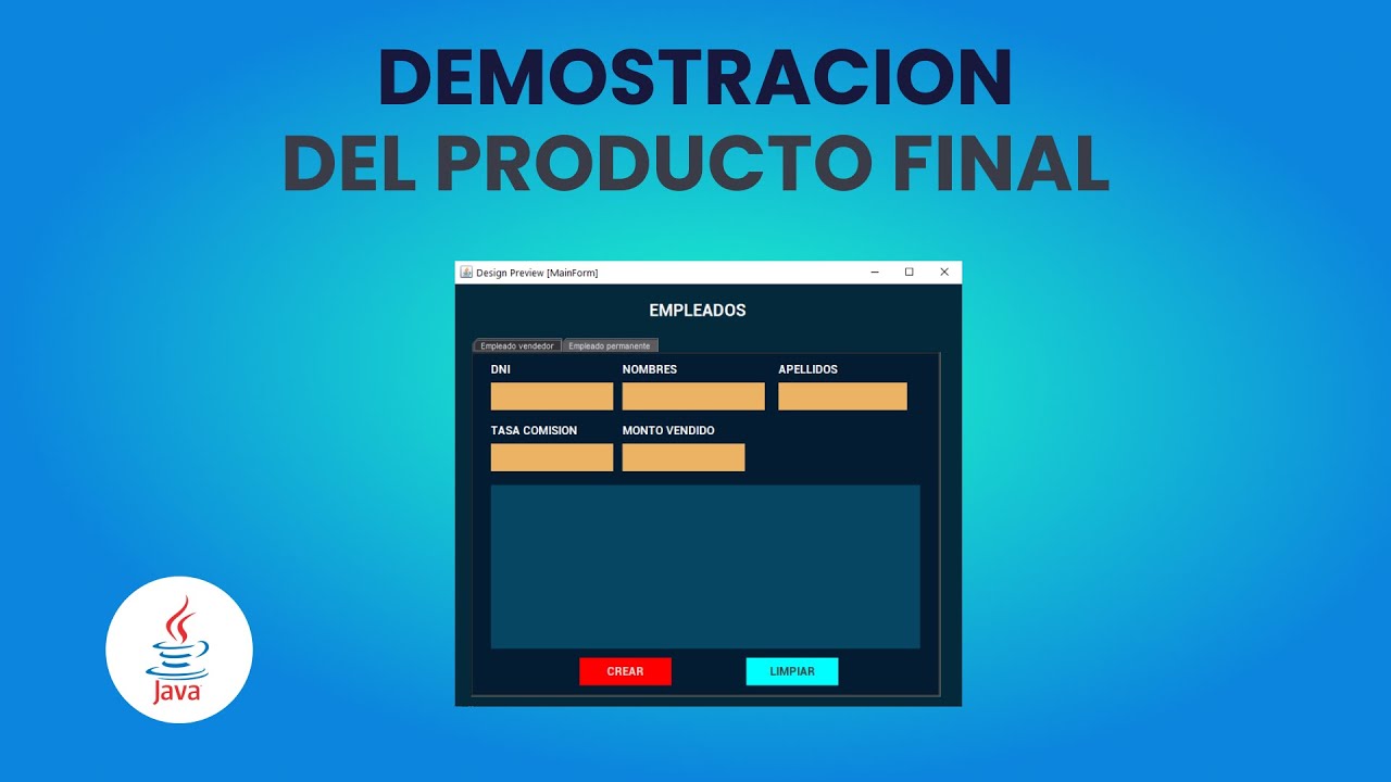 Lab 06 - Java Swing - Herencia: Clases y subclases | Timelapse - YouTube