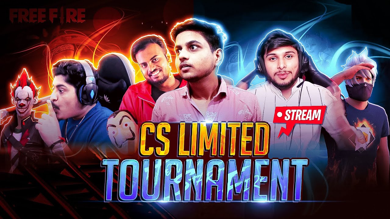 🔴CS LIMITED🏆4VS4 TOURNAMENT 🤑💸ON LIVE 🔥🧿#freefirelive #gyangaming # ...